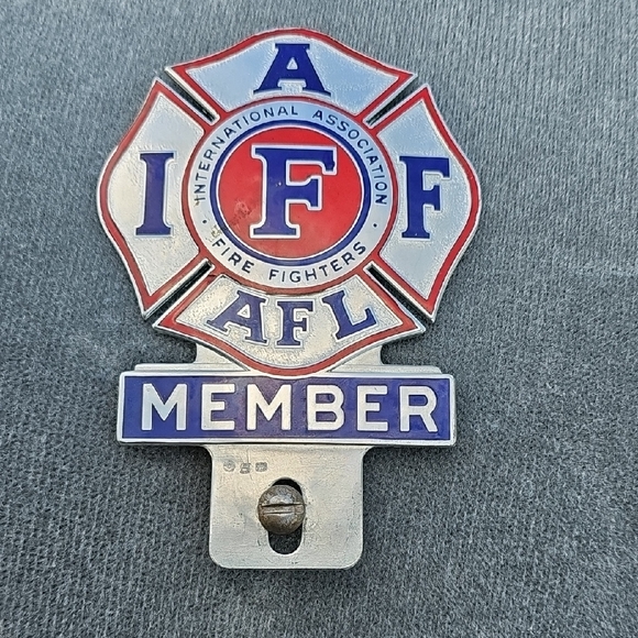 ffa | Accents | Iaff Firefighter Member Badge | Poshmark